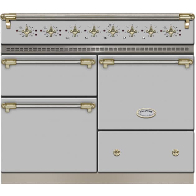 Lacanche LVI1053CTSSA 100cm Classic Macon Stainless Steel & Brass ...