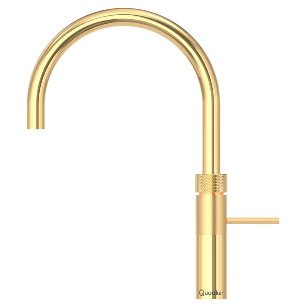 Quooker 3FRGLD PRO3 Fusion Round Tap – Gold With 3L Tank - Appliance Centre