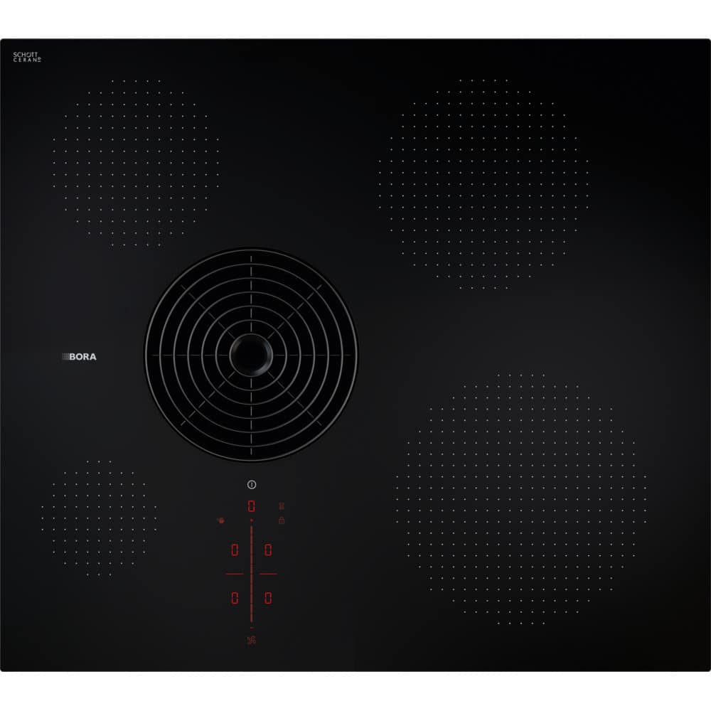 BORA PURSU 580mm S Pure Black Induction Venting Hob – Recirculation ...
