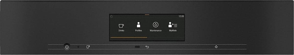 Miele CVA7845 CLST Clean Steel Built-in Coffee Machine - Appliance Centre