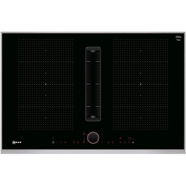 Neff T58TL6EN2 N90 80cm Induction hob with integrated ventilation ...