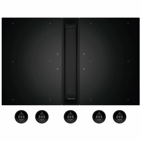 BORA PKAS3FIAB Black Hood & Cooktop Set - Appliance Centre